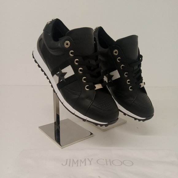 Jimmy Choo | Shoes | Jimmy Choo Mens Black And Silver Soft Vacchetta ...